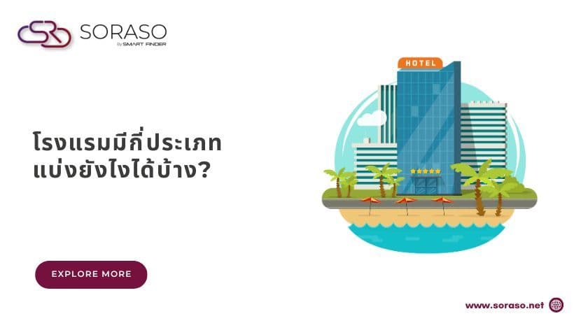 โรงแรมมีกี่ประเภท แบ่งยังไงได้บ้าง? | Soraso