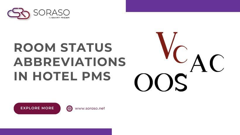 Room Status Abbreviations in Hotel PMS | Soraso