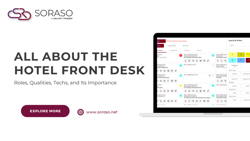 All About the Hotel Front Desk - Roles, Qualities, Techs, and Its Importance | Soraso